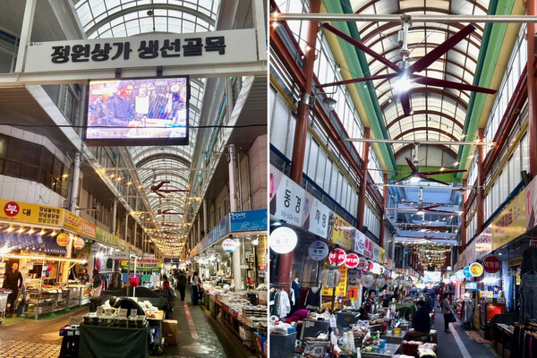 대전 동구, 전통시장 쾌적한 환경 조성 최선...중앙시장 내 ‘폭염저감시설 설치